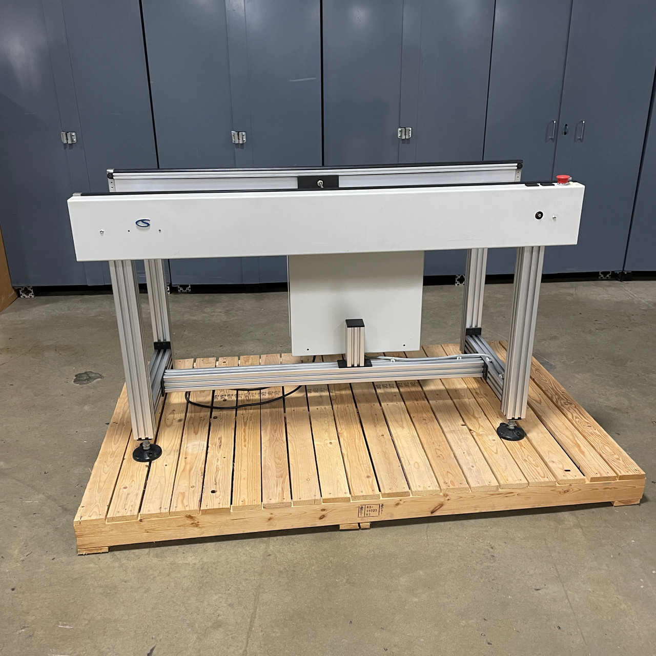 Simplimatic 8010 Edge Belt Accumulating Conveyor 60" (091134)