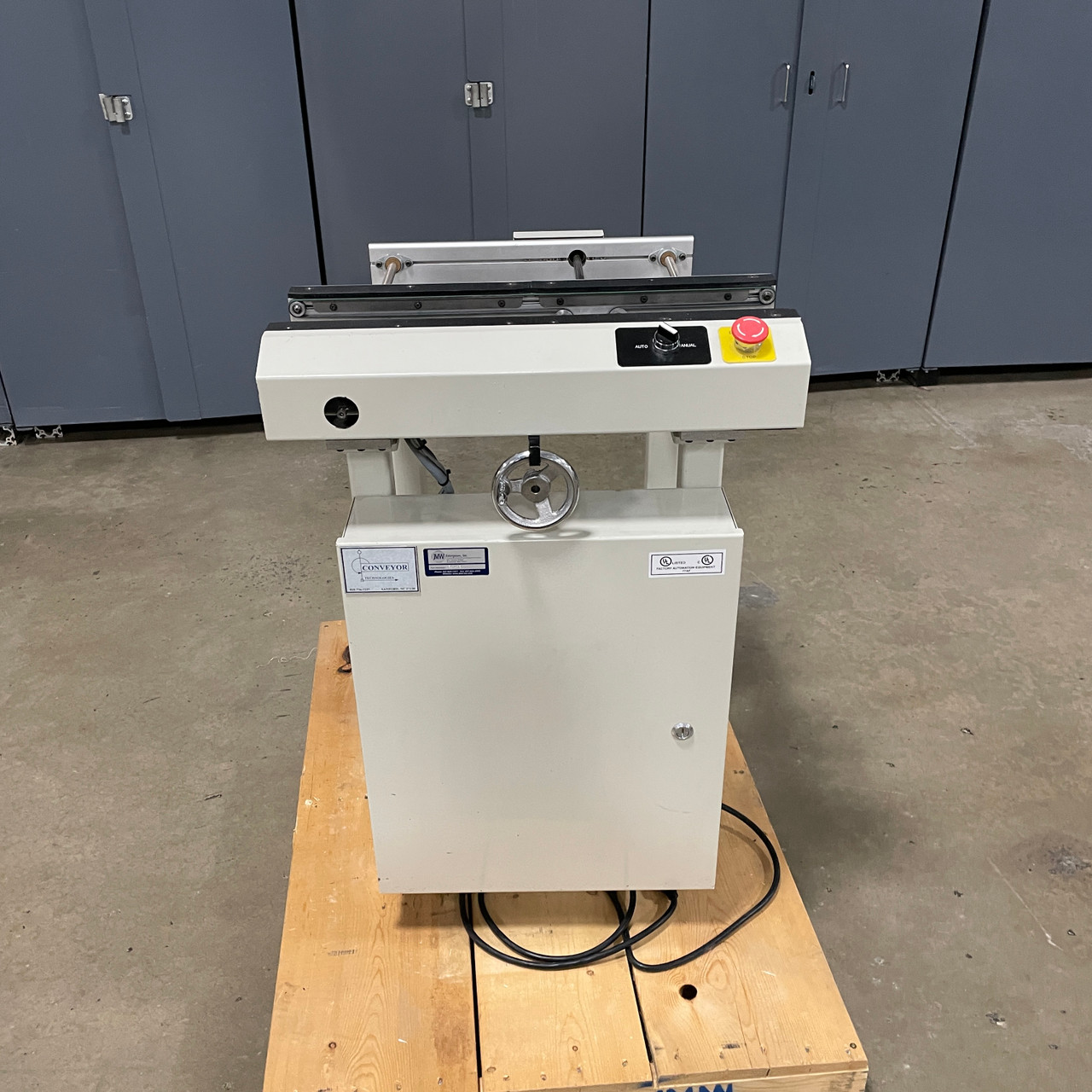 Conveyor Technologies CC-.6M-1-SCSD-UL Edge Belt Conveyor .6 Meter (241412)