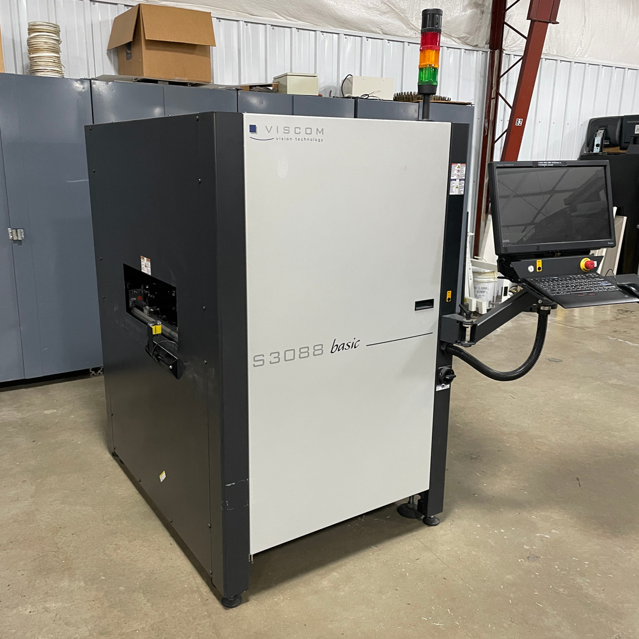 VISCOM S3088 Basic Post Reflow Automated Optical Inspection Machine ...
