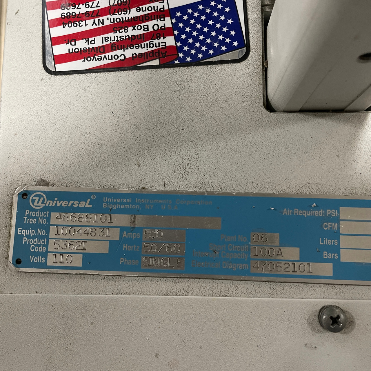 Universal 5362I Edgebelt Conveyor 24" (250103)