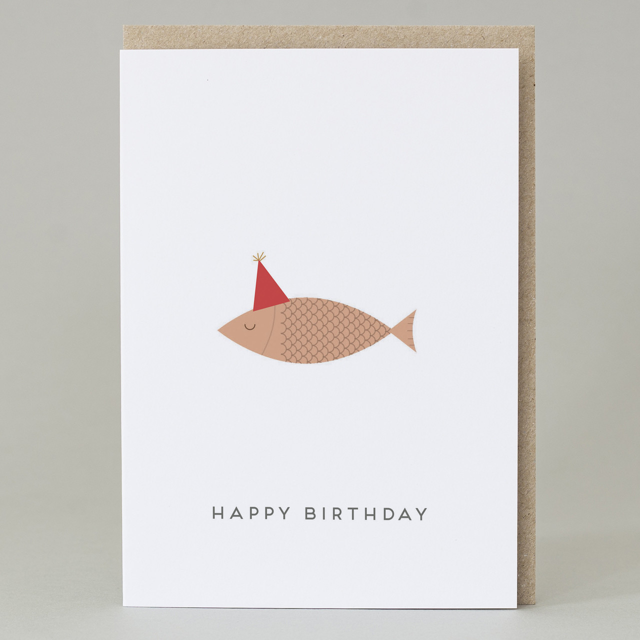 'Happy Birthday' Fish Card - Hole in My Pocket