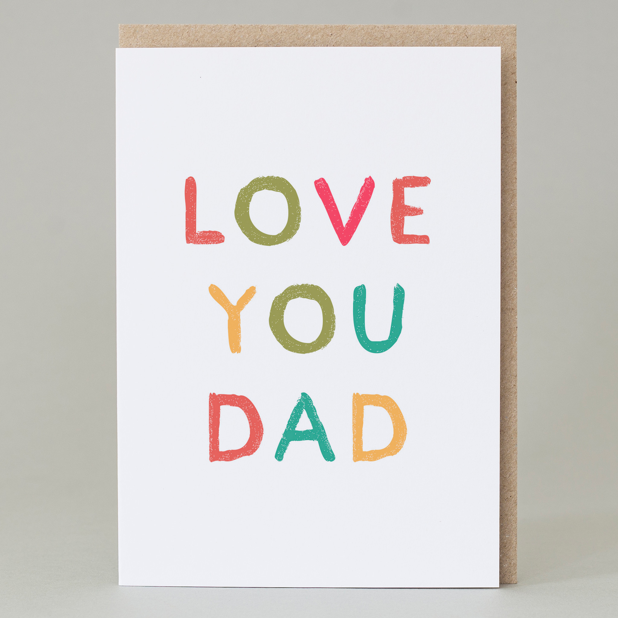 'Love you Dad' Card - Hole in My Pocket