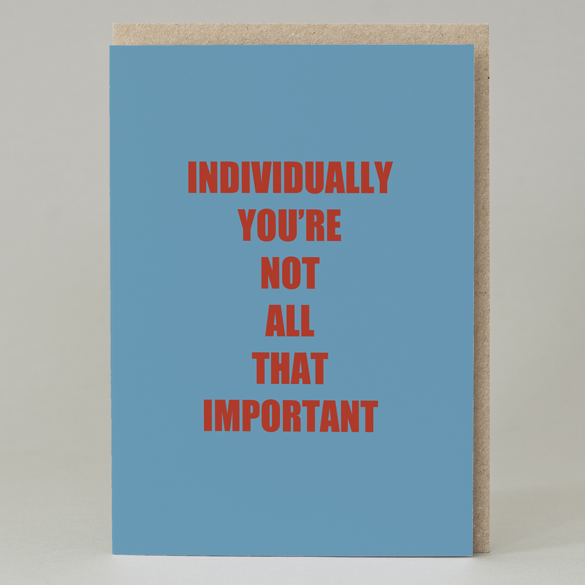 Individually You re Not All That Important Card Hole In My Pocket individually-you-re-not-all-that-important-card-hole-in-my-pocket