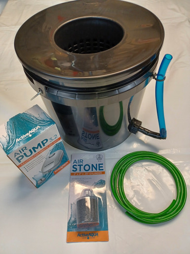 Single Plant Complete Mini 3.5gal DWC Bucket - PA Hydroponics
