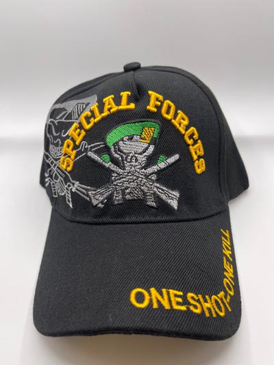 Special Forces one Shot One Kill US Army Hat