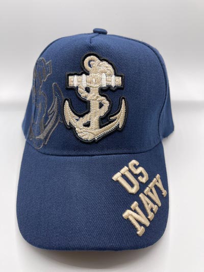 US Navy Anchor Hat Blue