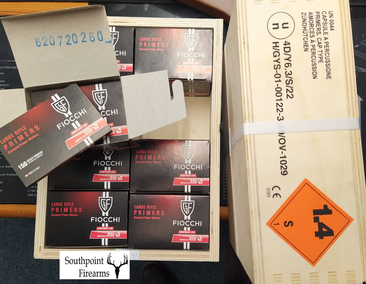 Fiocchi Rifle Primers (080551)