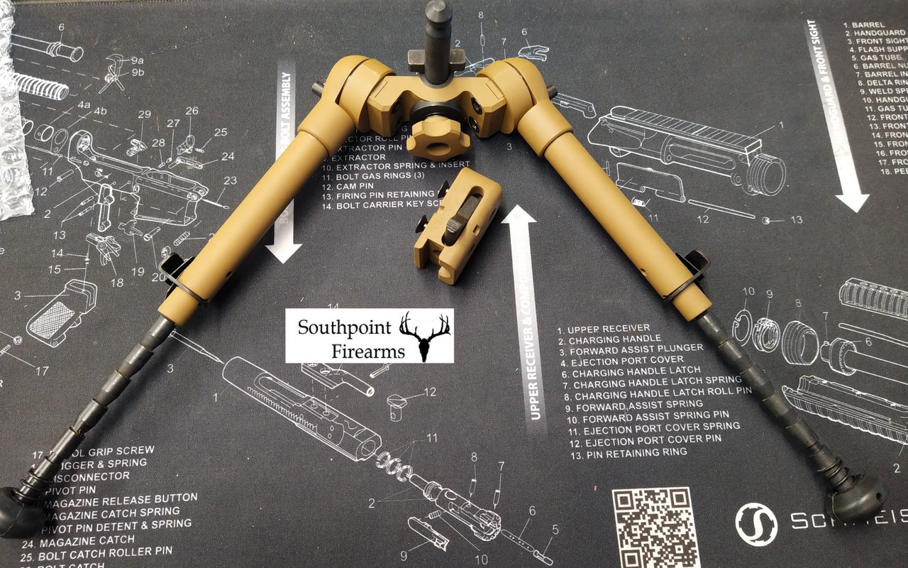 Accuracy International - AX Bipod Assembly (6730)