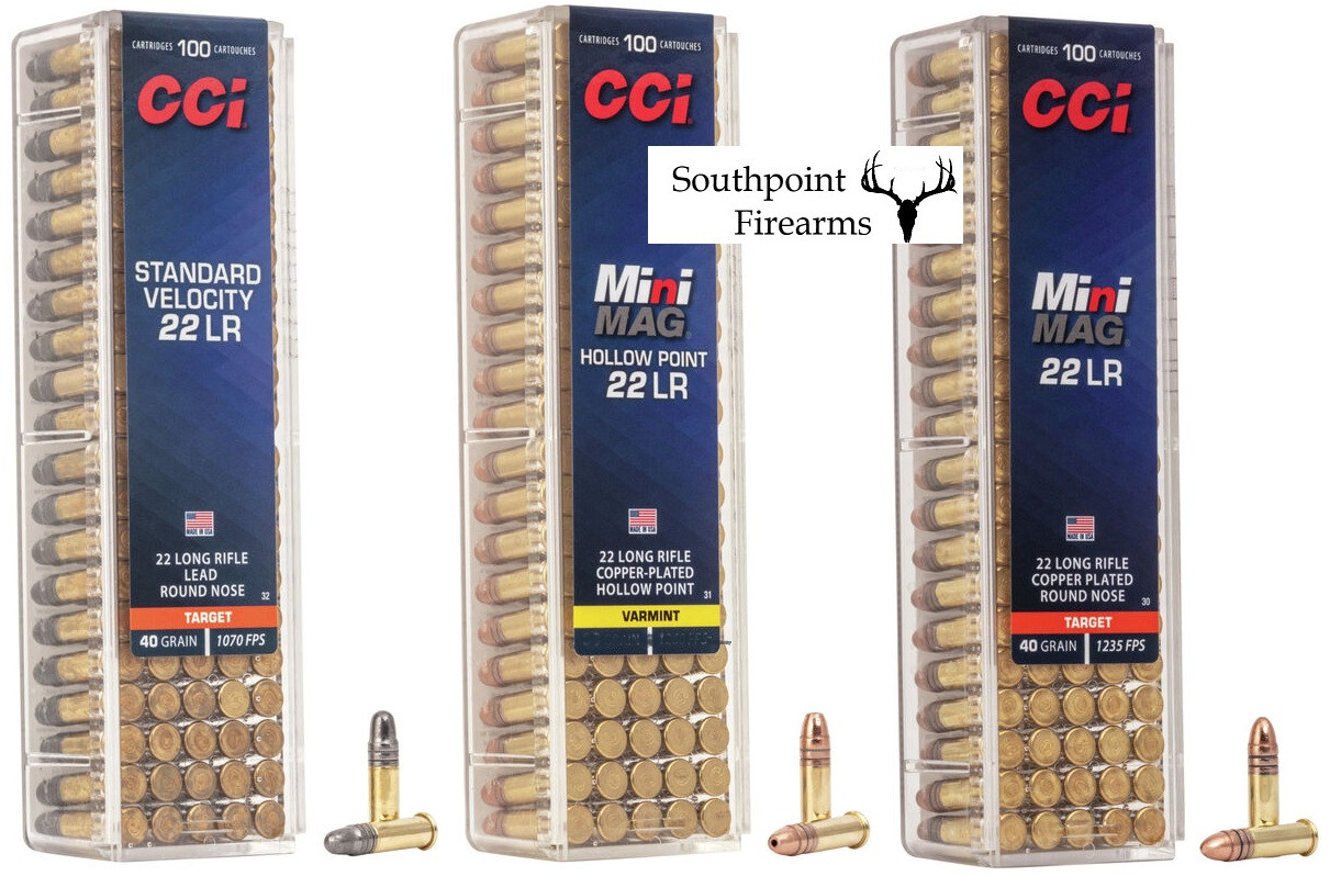 CCI .22LR Mini Mag & Standard Target.