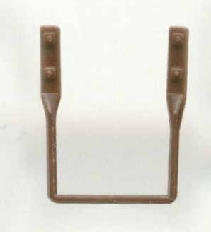 FREIGHT CAR STIRRUP STEPS-BROWN - San Juan Details