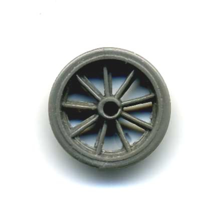 CAST IRON RAILCAR WHEELS-18″-9 SPOKE - San Juan Details