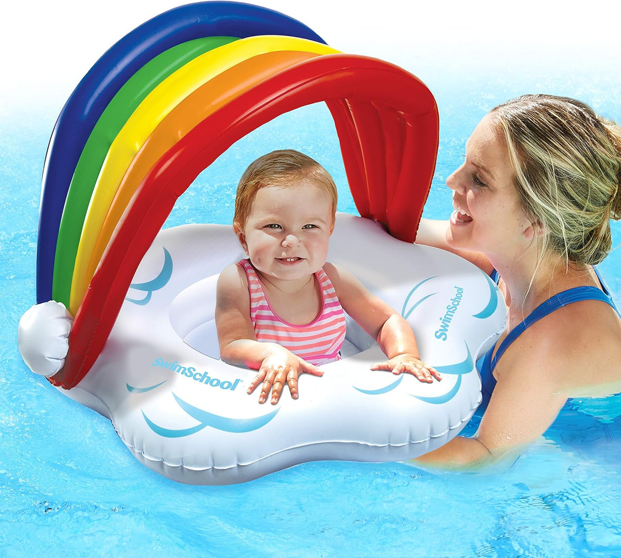 My Rainbow Baby Boat for Swimming Pools