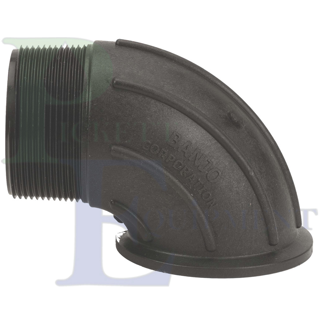 3" Flange X Male NPT Thread Sweep
