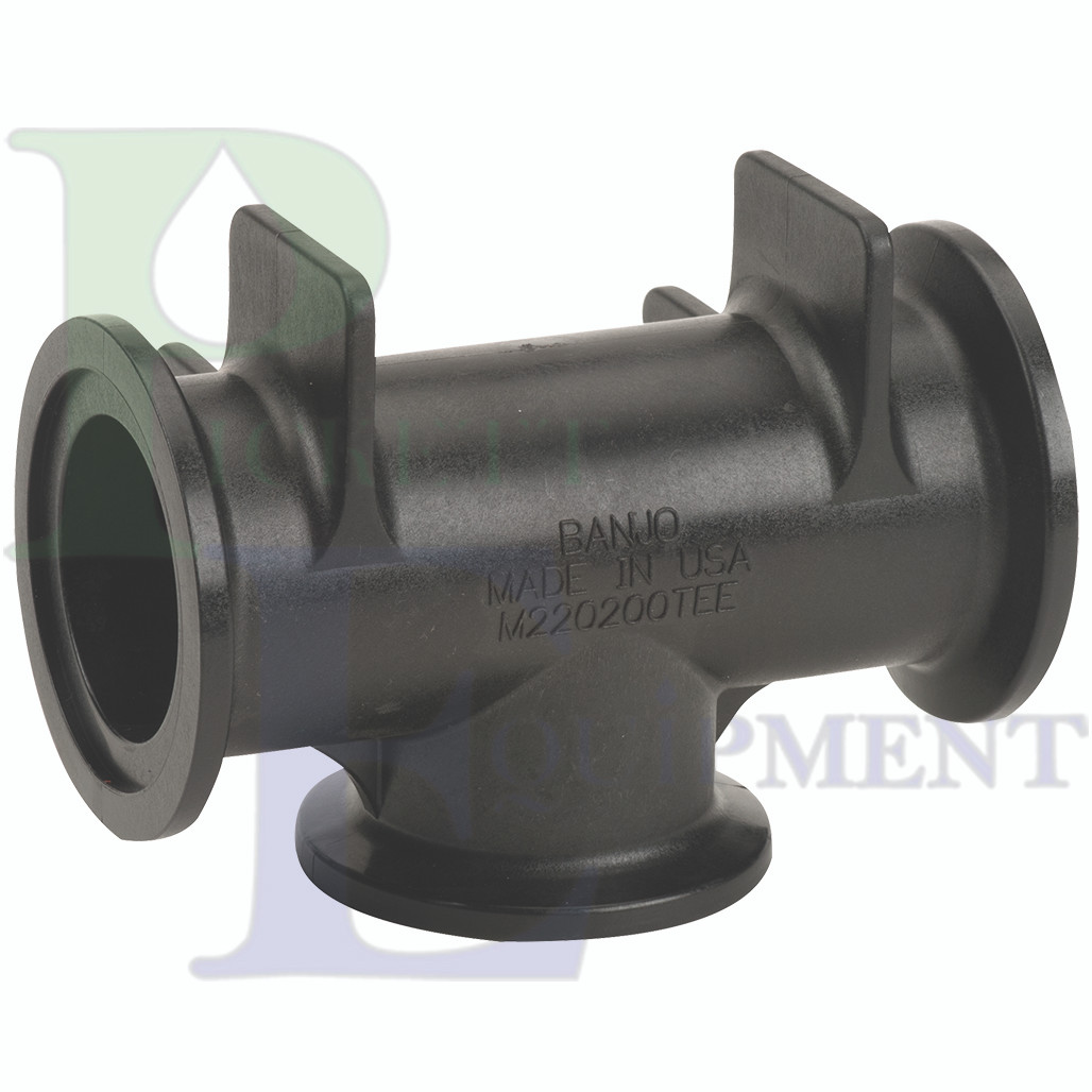 2" Full Port Flanged Tee X 2" Flanged Tee