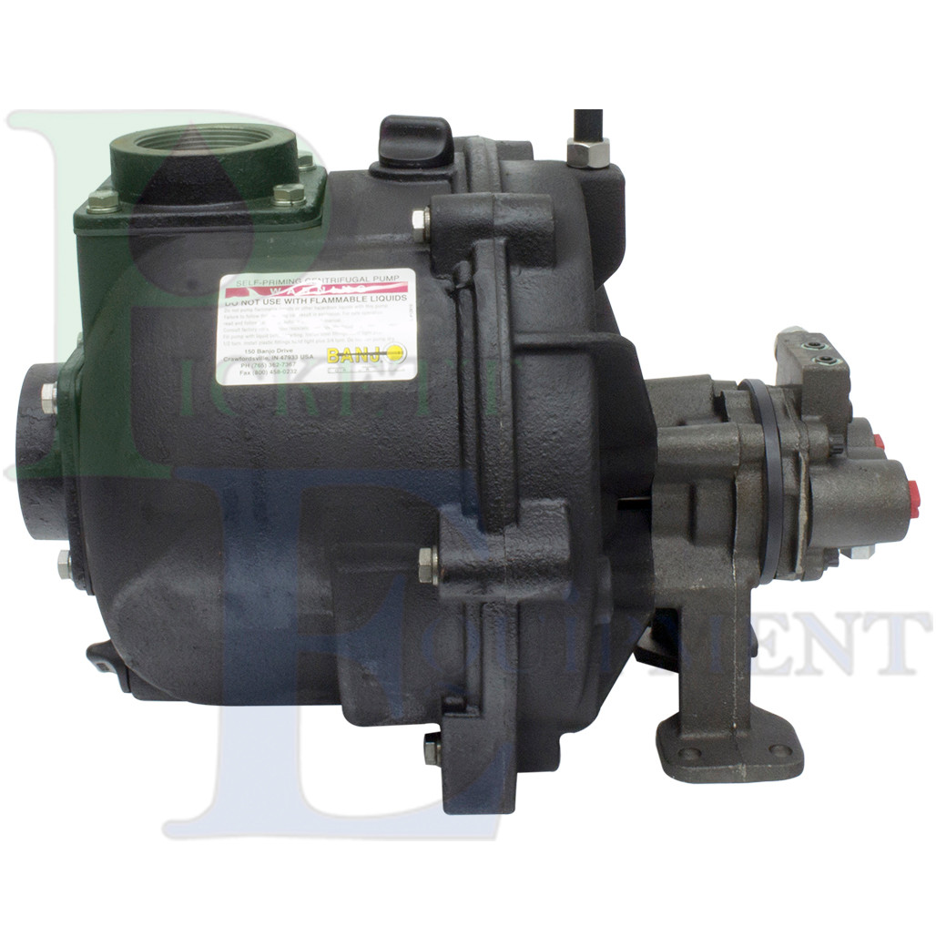 2” cast iron pump, steel impeller and wear plate (222POI)