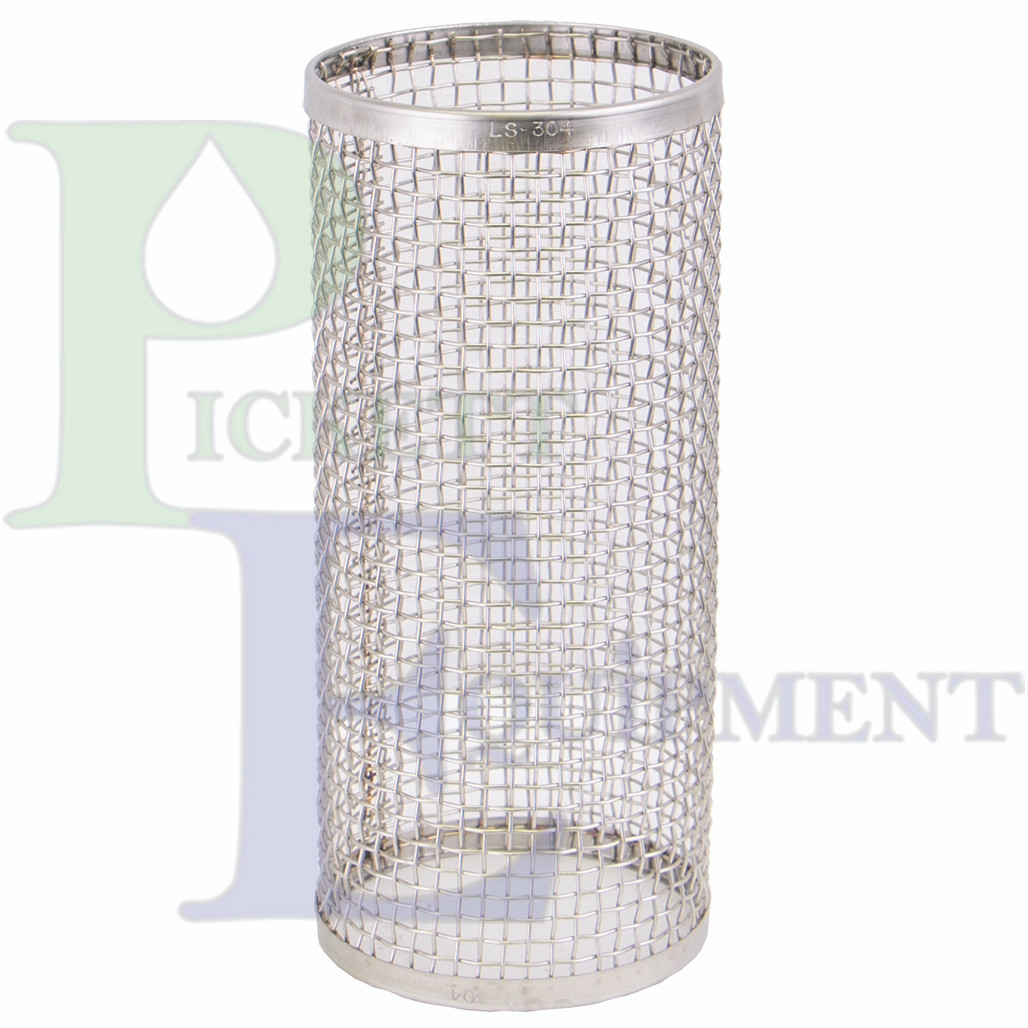 3" Line Strainer 4 Mesh Screen