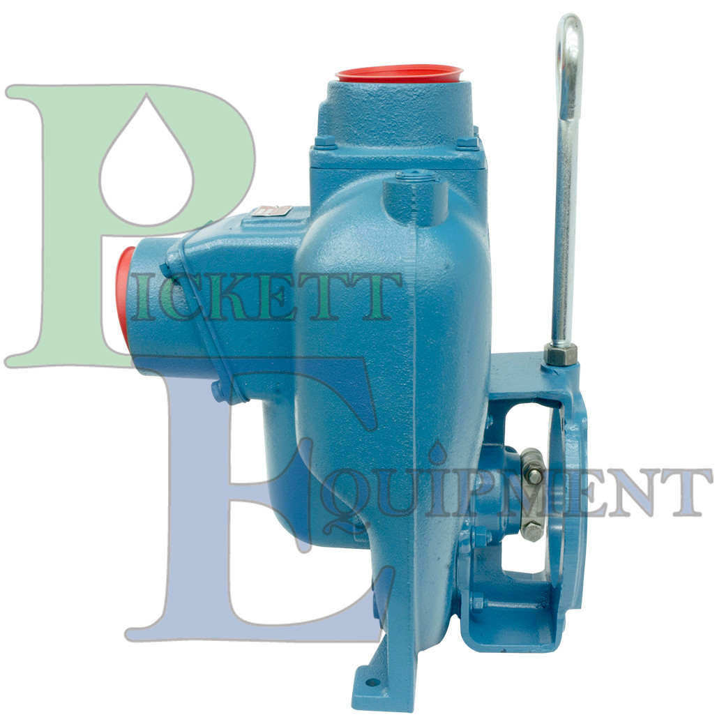 3” cast iron pump, steel impeller and wear plate (21372)