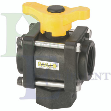 1½" 3-Way Bottom Load Valve