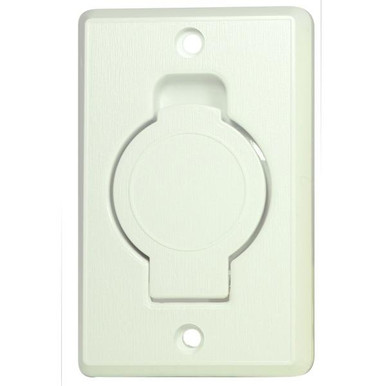 Plastic Inlet Valve for Central Vacuum Installation - 2 Color Choices
