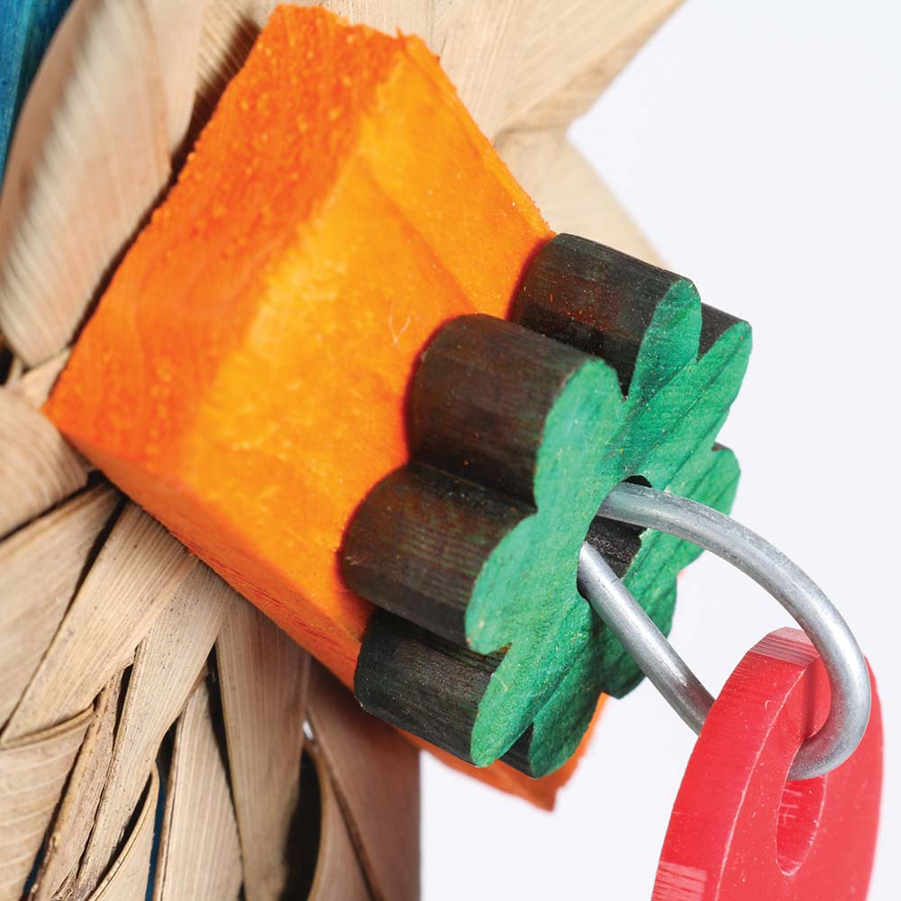 Rogolo Four Way Play Chewable Parrot Toy - Northern Parrots