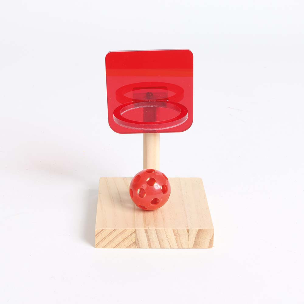 Birdie Basket Ball Hoop Activity Parrot Toy - Northern Parrots