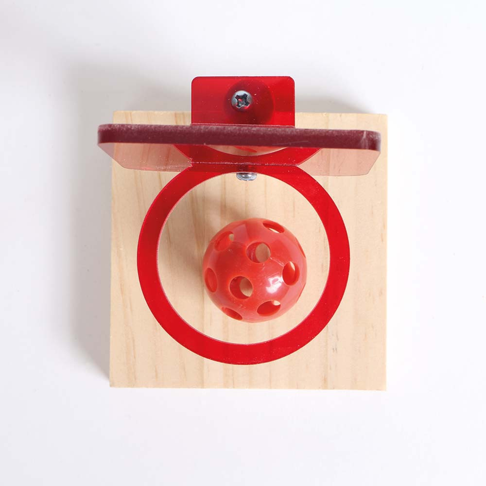 Birdie Basket Ball Hoop Activity Parrot Toy - Northern Parrots