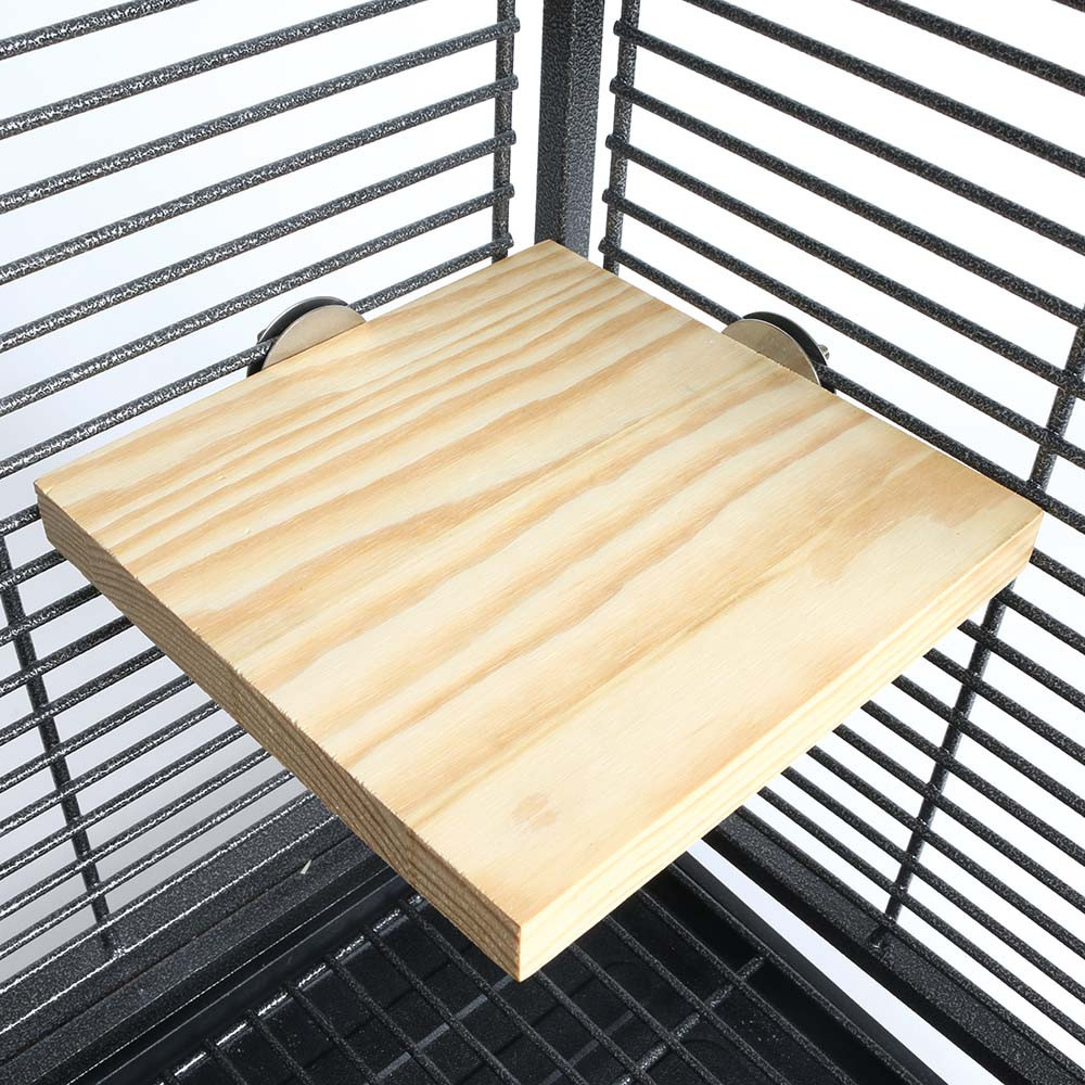 Square Corner Platform Parrot Perch Large - Northern Parrots