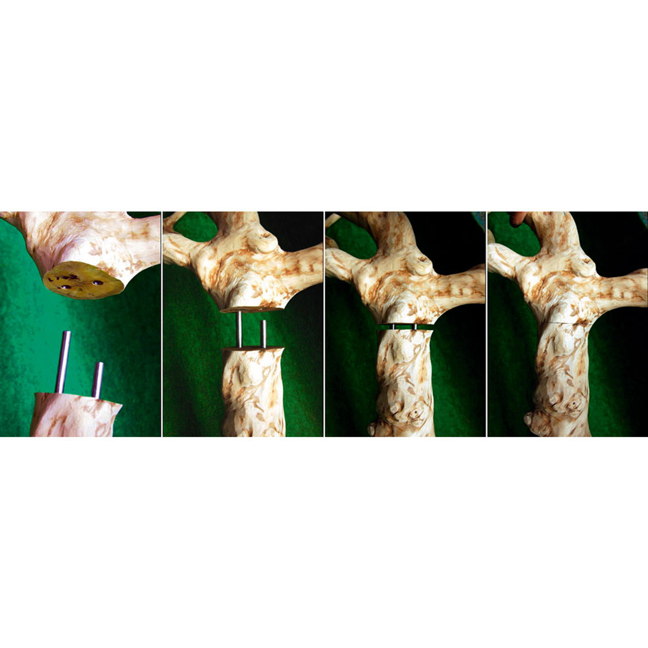 Java Duo Tree | Large Hardwood Parrot Playstand