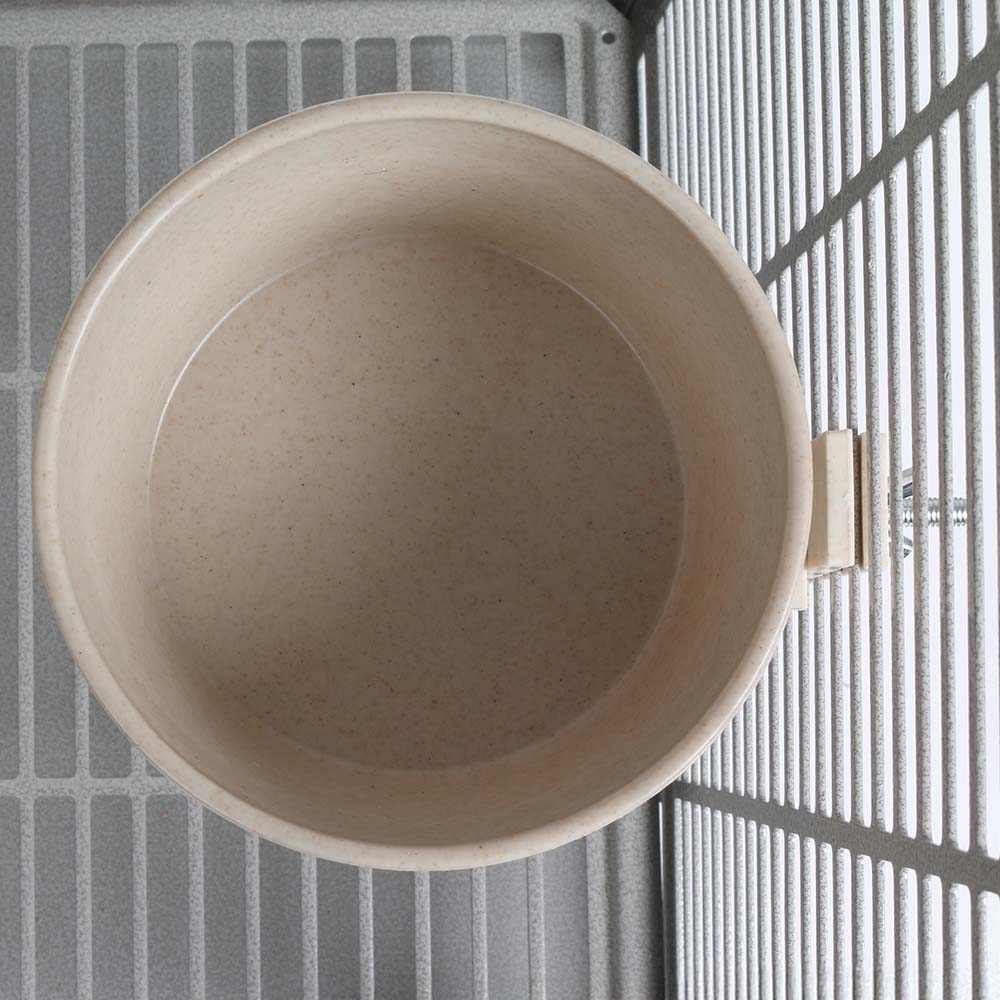 Quick Locking Large Parrot Food or Water Bowl