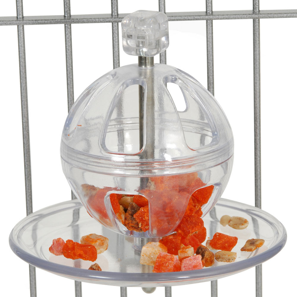 Buffet Ball | Cage Mount Tough Foraging Toy
