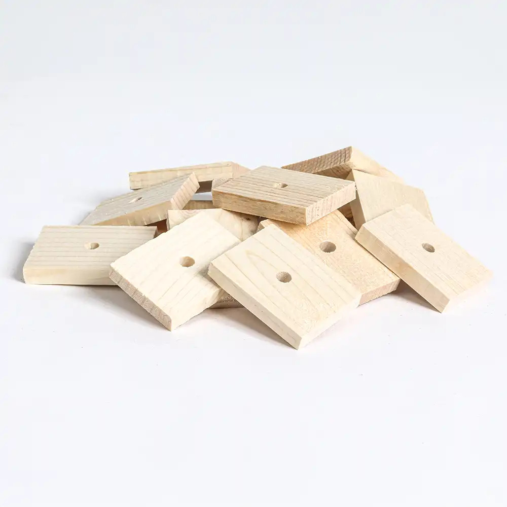 Natural Wood Slats Medium | Parrot Toy Parts Pack