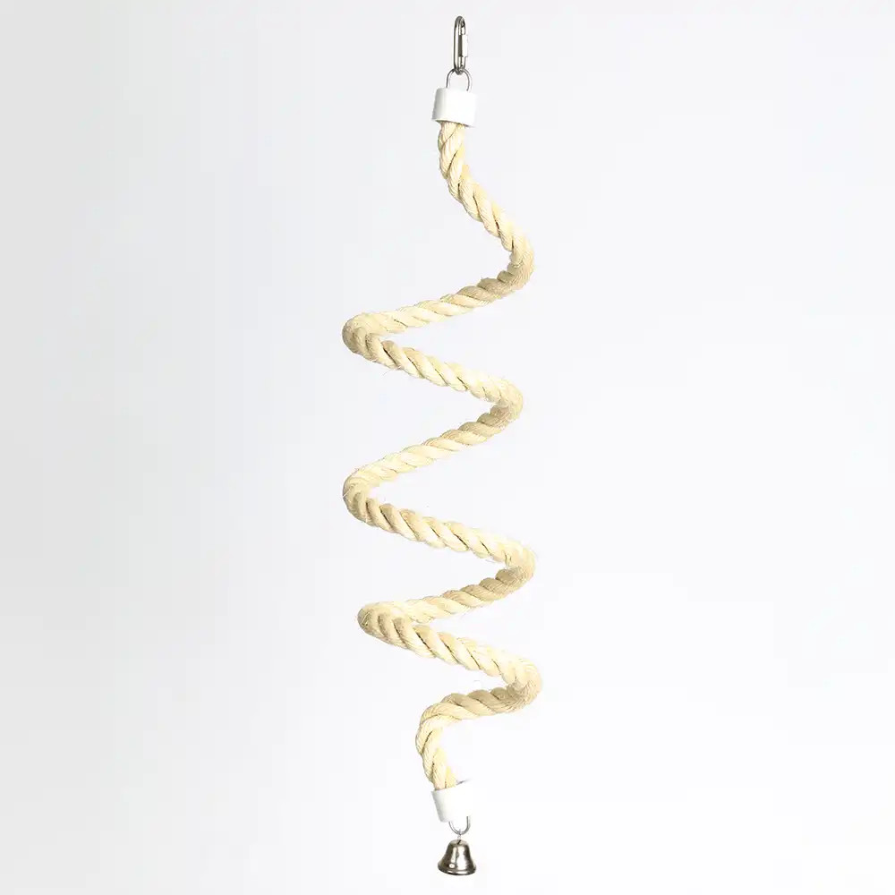 Parrot Boing | Sisal Spiral Bouncing Perch Medium