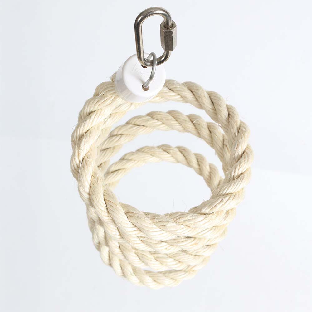Parrot Boing | Sisal Spiral Bouncing Perch Small