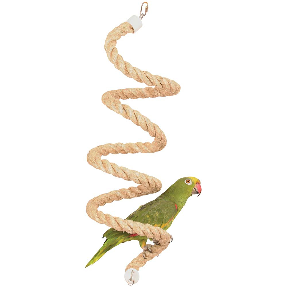 Parrot Boing | Sisal Spiral Bouncing Perch XLarge