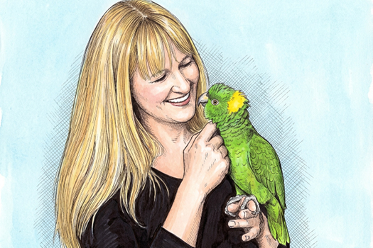 How to Touch a Parrot by Barbara Heidenreich - Northern Parrots