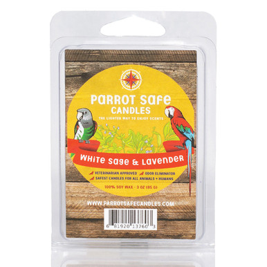 Parrot Safe Wax Melts | White Sage & Lavender Scent