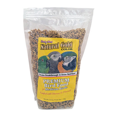 Pretty Bird Natural Gold | Medium/Large Parrot Food