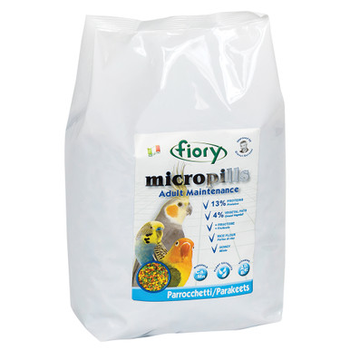 Fiory MicroPills | Cockatiel & Budgie Cold Pressed Pellets 2.5kg