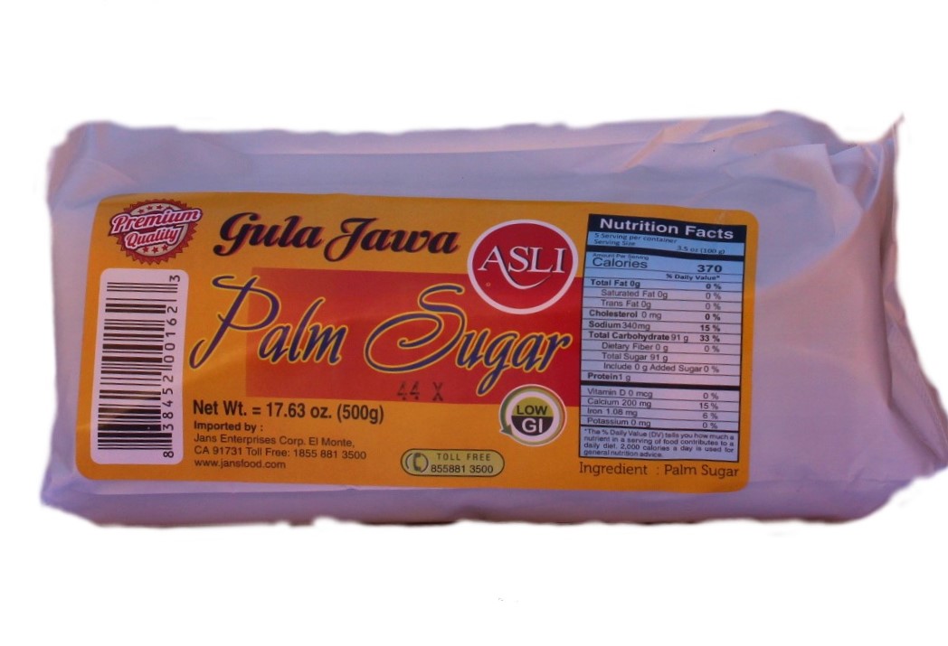 Asli Palm Sugar (Gula Jawa) 500g - lankandelight.com