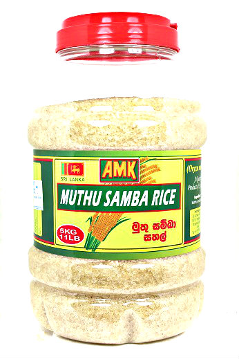 AMK Muthu Samba Rice 5kg - lankandelight.com
