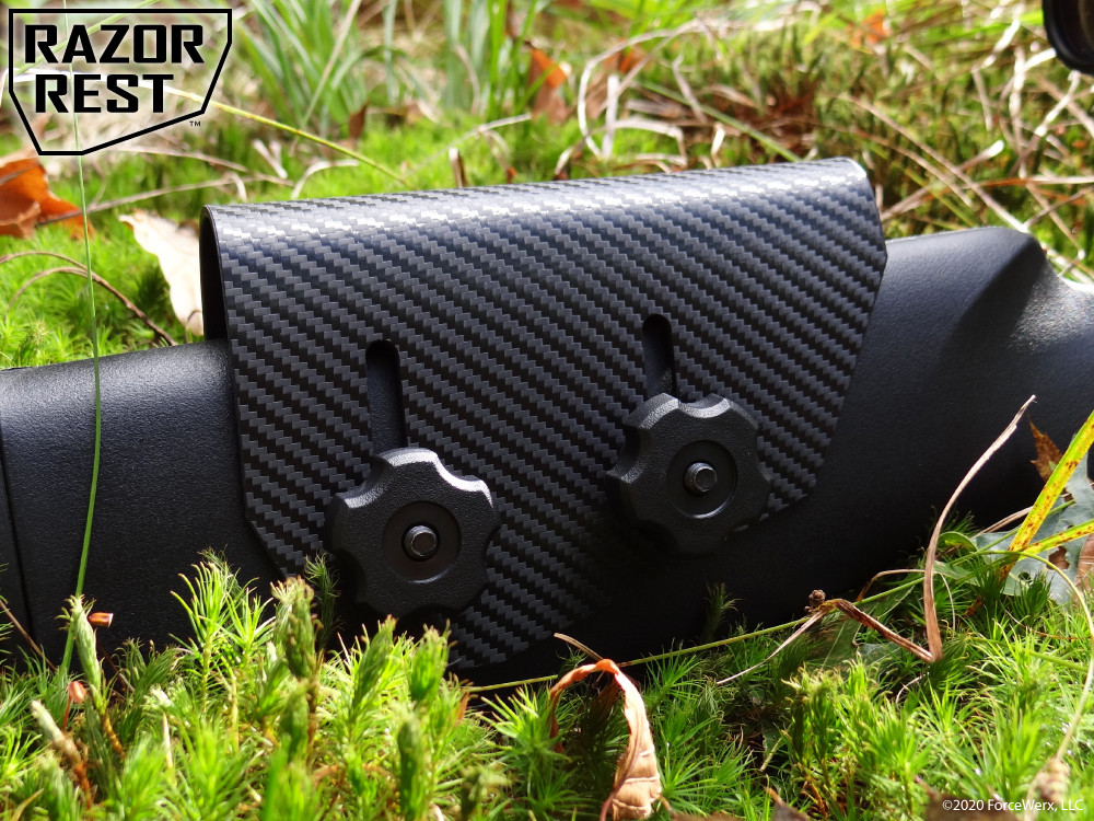 Razor Rest Adjustable Cheek Riser - Carbon Fiber