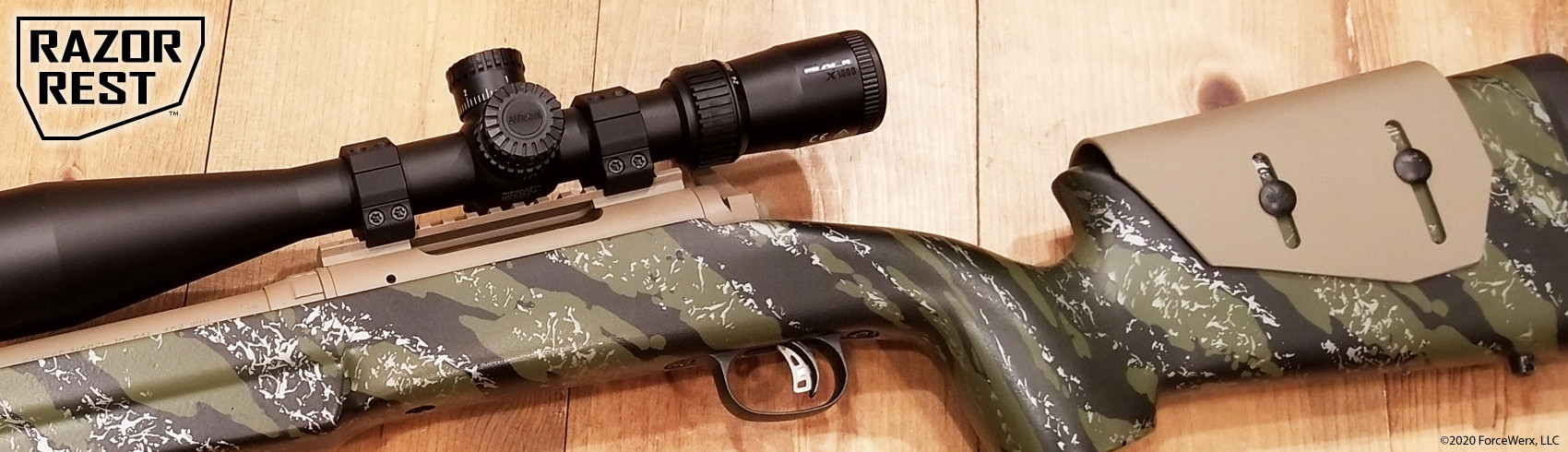 ForceWerx - Razor Rest Adjustable Cheek Risers, Rifle Cheek Rests ...