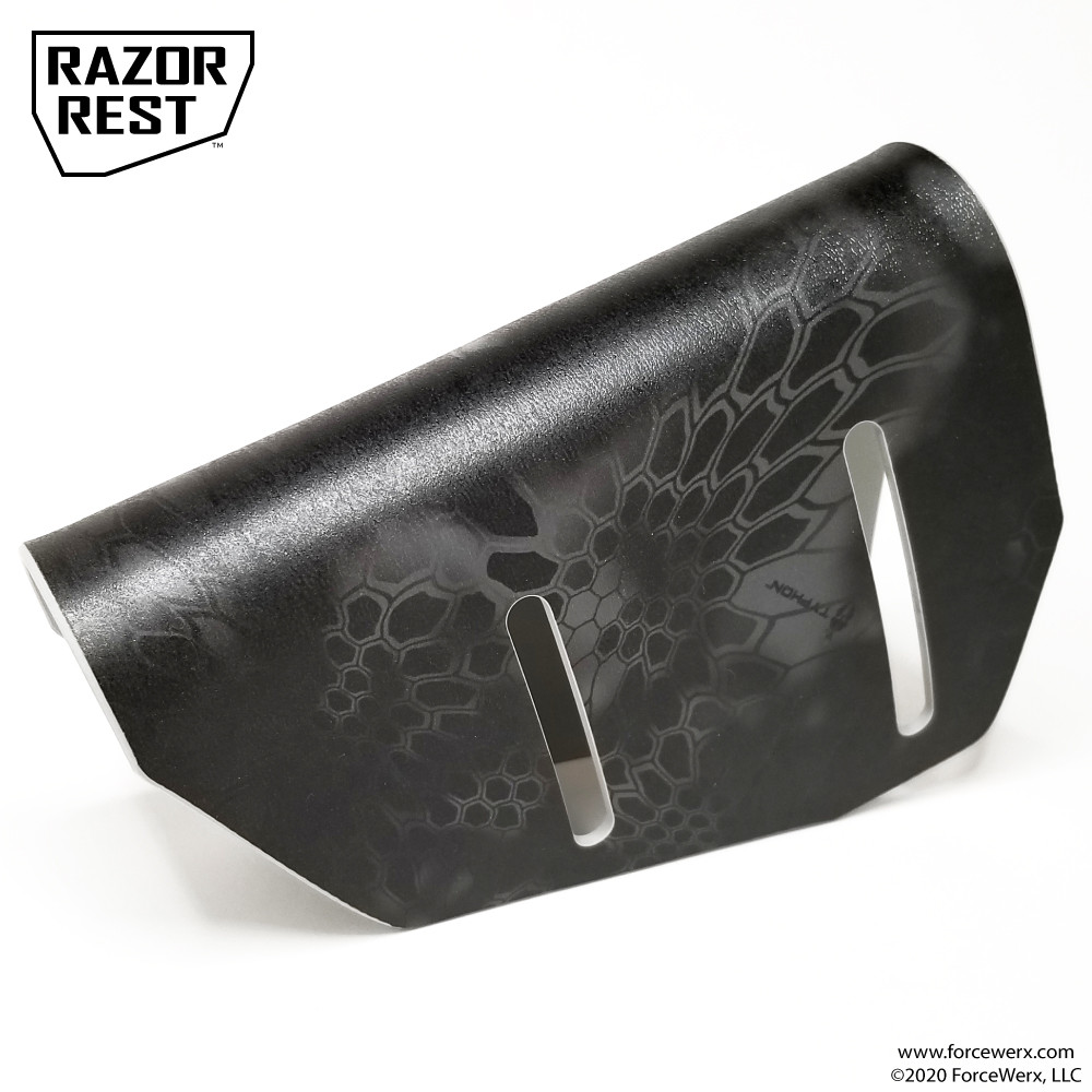 Razor Rest Adjustable Cheek Riser - Carbon Fiber
