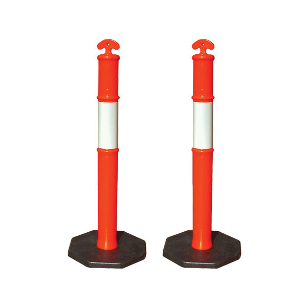 T-Top Portable Bollard 6kg base - Premier Workplace Solutions