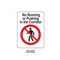 NO RUNNING OR PUSHING IN THE CORRIDOR - Premier Workplace Solutions