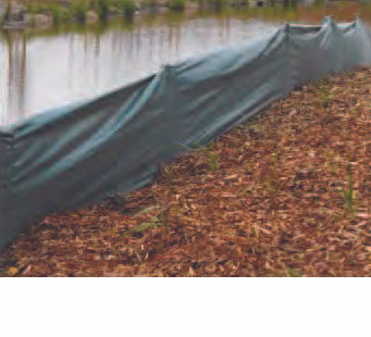 Silt mesh fence from PWS
