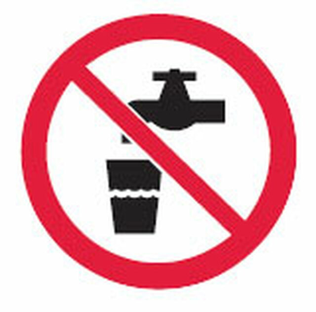 ALCOHOL NOT PERMITTED ON SITE PICTOGRAM SIGN