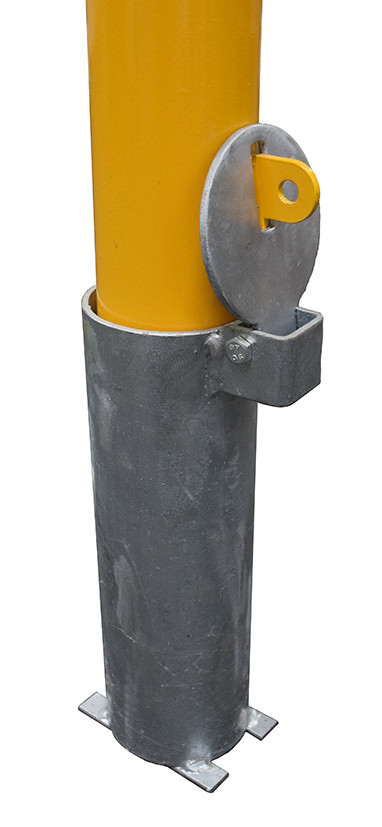 Defender Removable Bollard - Padlock Operation