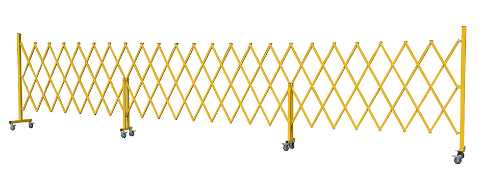 7 metre Expandable barrier, heavy duty