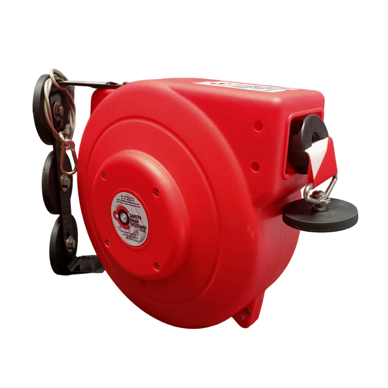 Retractable safety reel, 20metres